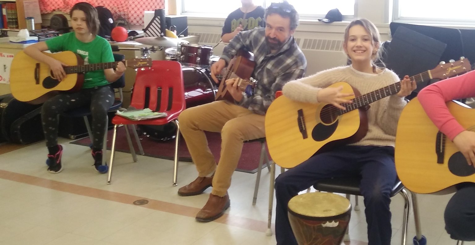 Guitar & Drum Clubs - A.B. Ellis Public School